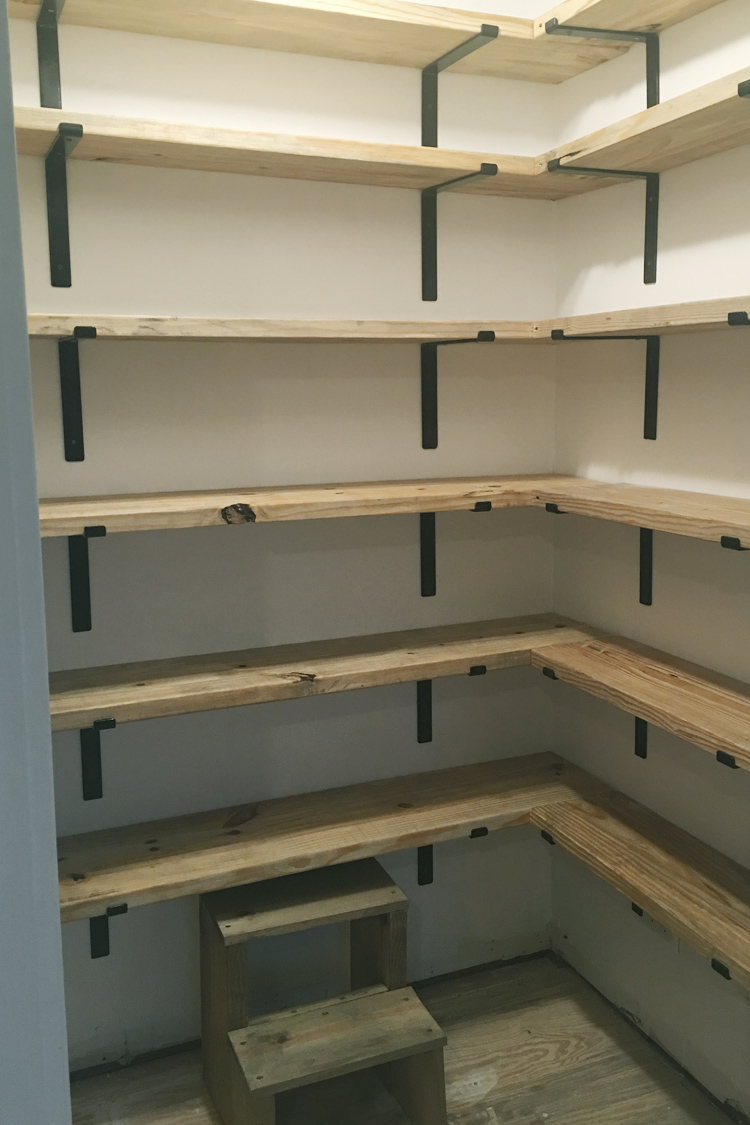 DIY Organized Walk In Modern Farmhouse Butler s Pantry Makeover With